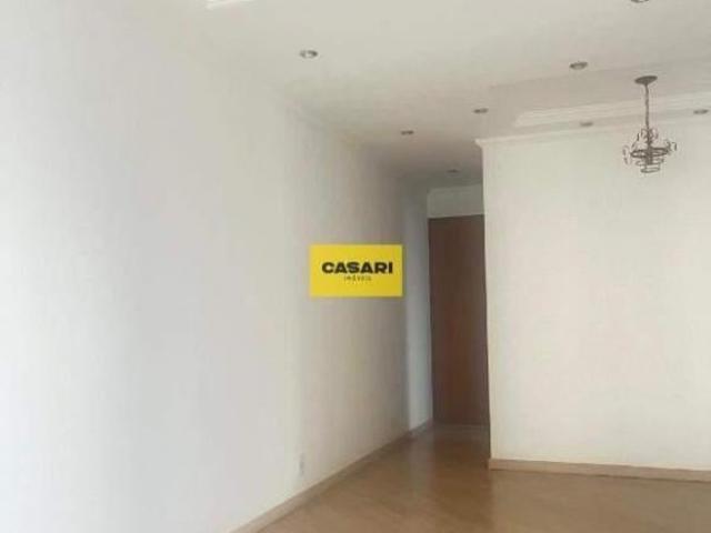 Apartamento 3 quartos, sala e sacada, móveis planejados, 1 vaga livre 68m2, Baeta Neves SBC, V