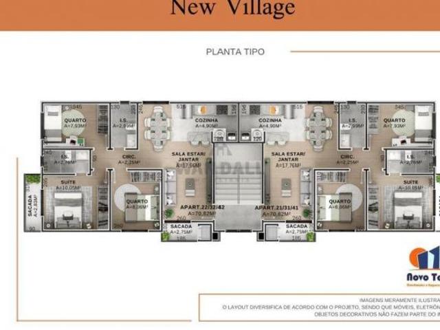 APARTAMENTO 3 QUARTOS SENDO UM SUITE NO URANO