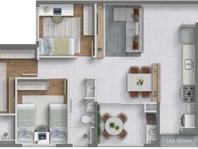 APARTAMENTO 3 QUARTOS SUÍTE SACADA À VENDA BAIRRO BOA VISTA CURITIBA