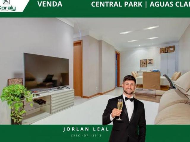 Apartamento 3 Quartos transformado em 2 quartos com closet à venda em Águas Claras
