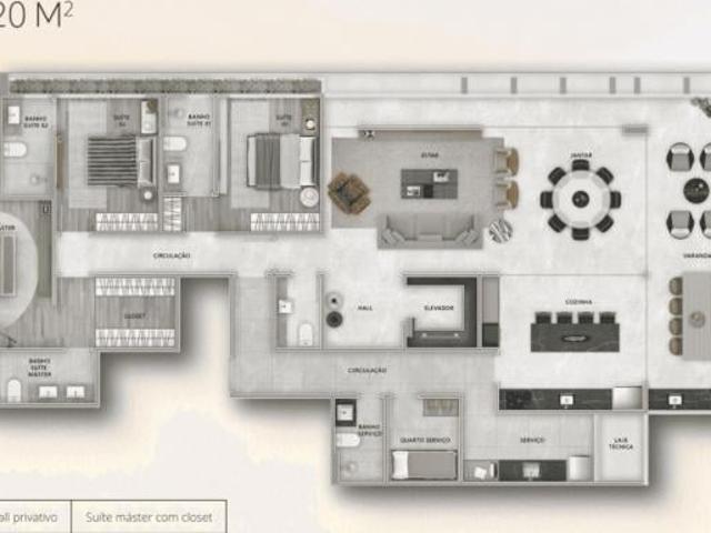 Apartamento 3 Quartos/Suíte à venda, Centro, Juiz de Fora, MG