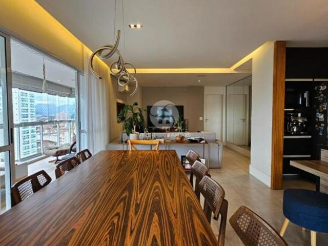 Apartamento 3 Suítes, 3 Vagas, Varanda Gourmet e Lazer Completo no Embaré Santos SP