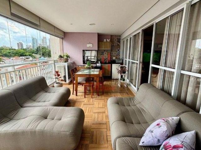 Apartamento 3 suítes varanda gourmet no Tatuapé
