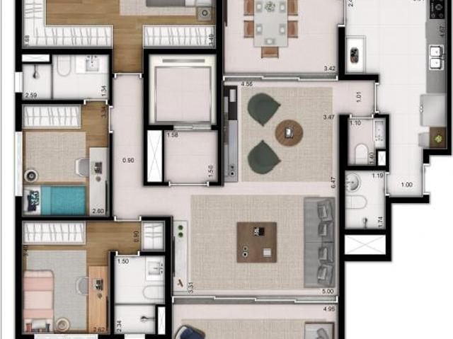Apartamento 3 Suítes Vila Mariana