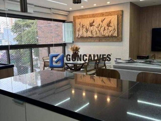 Apartamento 3 suítes com 117 m² na Vila Assunção, Santo André – Financia e Permuta