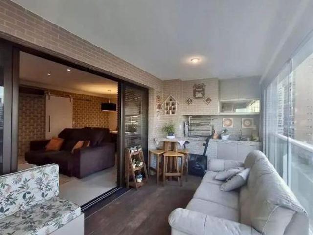 Apartamento 3 suítes com 138 m², frente, 2 vagas – Gonzaga, Santos Financiamento Aceito