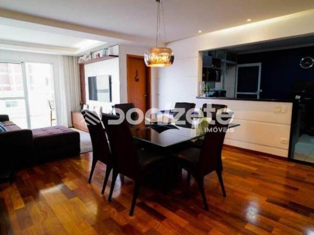 Apartamento 3 suítes com 133 m², varanda gourmet e 3 vagas em Jardim Bela Vista, Santo André