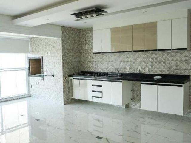 Apartamento 3 suítes com varanda gourmet e 2 vagas no Jardim, Santo André – Financia/Permuta