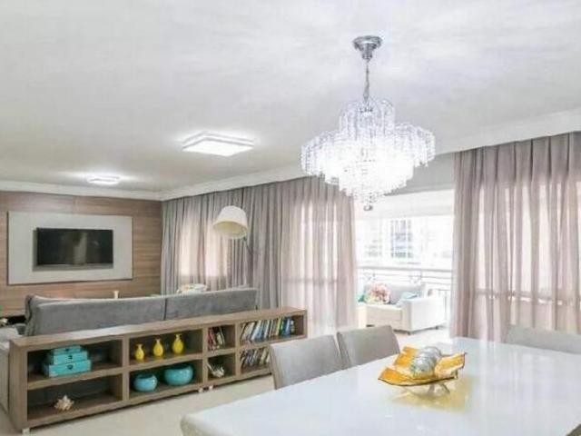 Apartamento 3 suítes com varanda gourmet, 2 vagas em Santo André – Frente