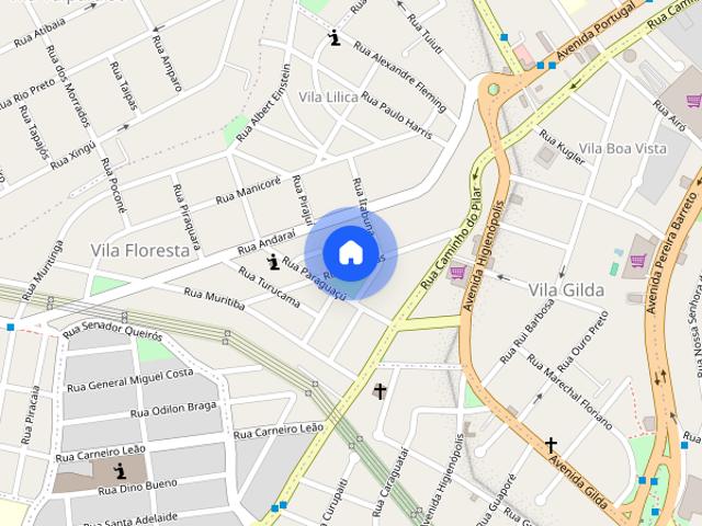 Apartamento 3 suítes mobiliado, 250m², Vila Floresta, Santo André – aluguel único