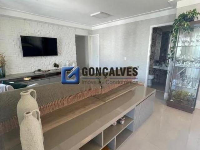 Apartamento 3 suítes mobiliado no Centro de Santo André – lazer completo e renda garantida