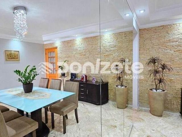 Apartamento 3 suítes no Campestre, Santo André – 131m² com 3 vagas + depósito