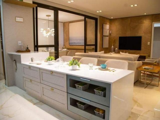 Apartamento 3 suítes no Centro de Santo André – 2 vagas, varanda gourmet