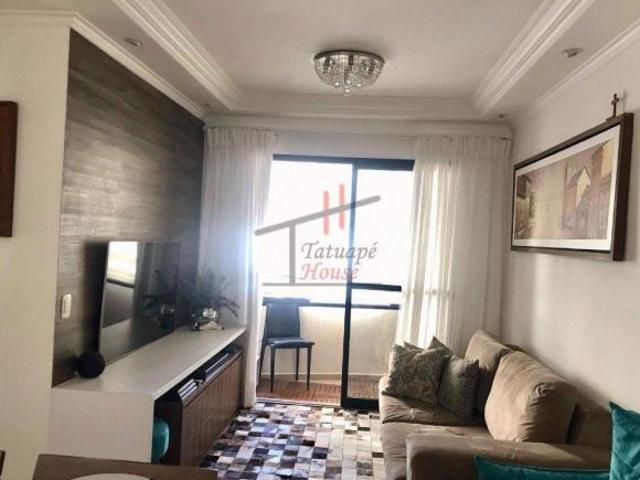 Apartamento Tatuapé 2 dormitorios 1 Suite 2 Vagas