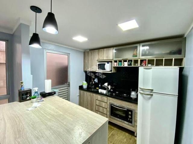 Apartamento térreo com pátio, dois quartos no bairro São José Canoas