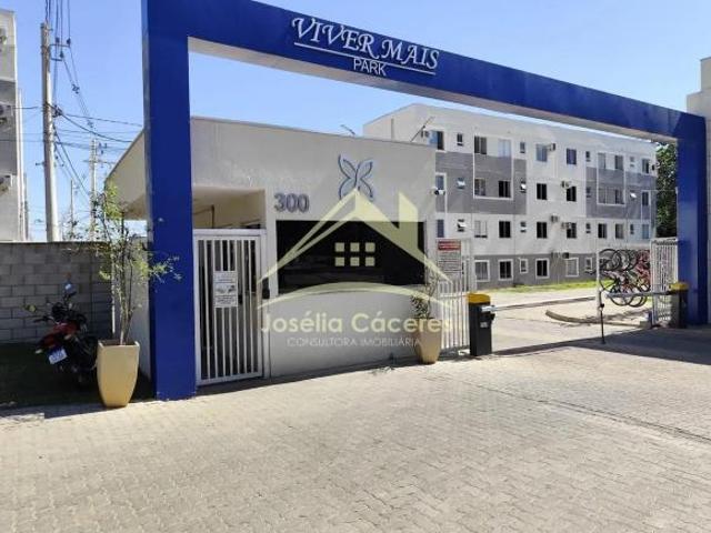 Apartamento Térreo com Quintal Condomínio Viver Mais Park, Cachoeira das Garças, Cuiabá, MT