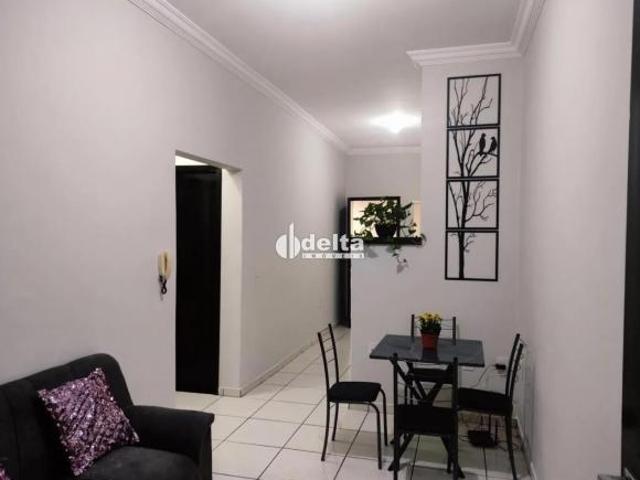 Apartamento térreo com 2 quartos sendo 1 suíte disponível para venda no bairro Santa Mônica em Uber
