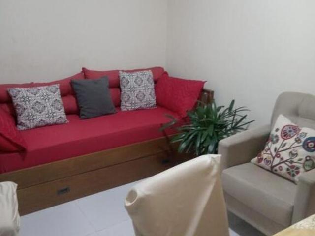 Apartamento Térreo Aconchegante Mobiliado na Aviação, Praia Grande