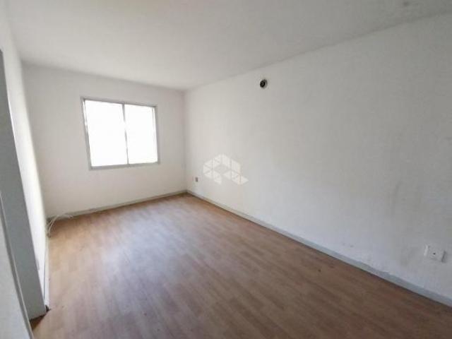 Apartamento térreo de 1 domitório com 42,16m ² e 1 vaga escriturada