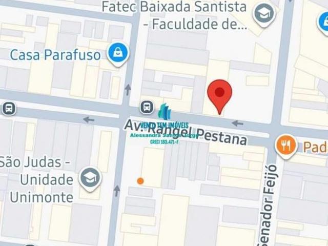 Apartamento Térreo em Vila Mathias, 1 dormitório MCMV, Vila Matias em Santos/SP