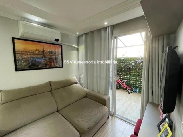 Apartamento térreo mobiliado no Condomínio Easy Life! Venha conferir!