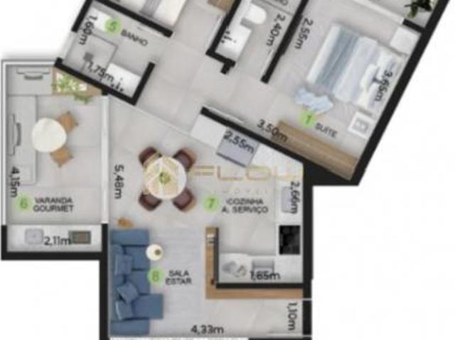 Apartamento, Tibery, Uberlândia, MG