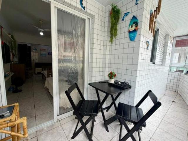 Apartamento TIPO GARDEN com 1 dormitório à venda, 42 m² por R$ 309.000 Ocian Praia Grande/SP