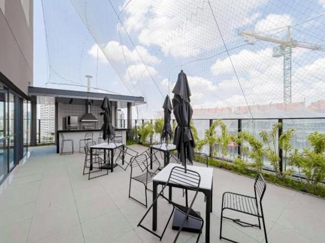 Apartamento tipo para venda com 1 quarto, sendo 1 suíte, 41m²