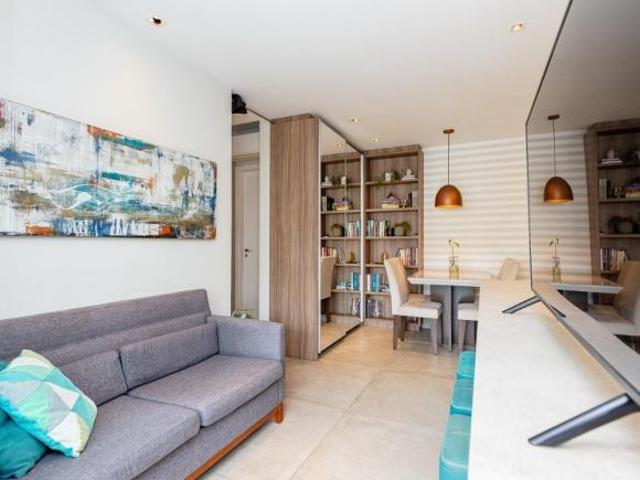 Apartamento tipo para venda com 1 quarto, sendo 1 suíte, 45m²