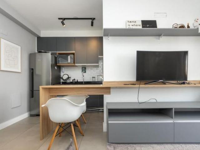 Apartamento tipo para venda com 1 quarto, sendo 1 suíte, 46m²