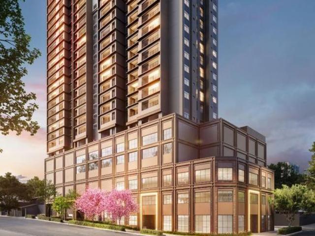 Apartamento tipo para venda com 1 quarto, sendo 1 suíte, 46m²
