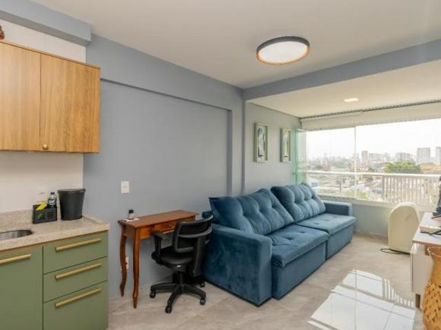 Apartamento tipo para venda com 1 quarto, 32m²