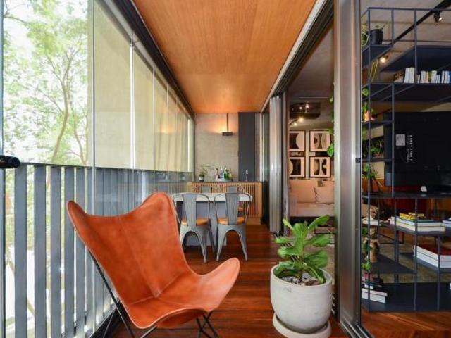 Apartamento tipo para venda com 1 quarto, 44m²
