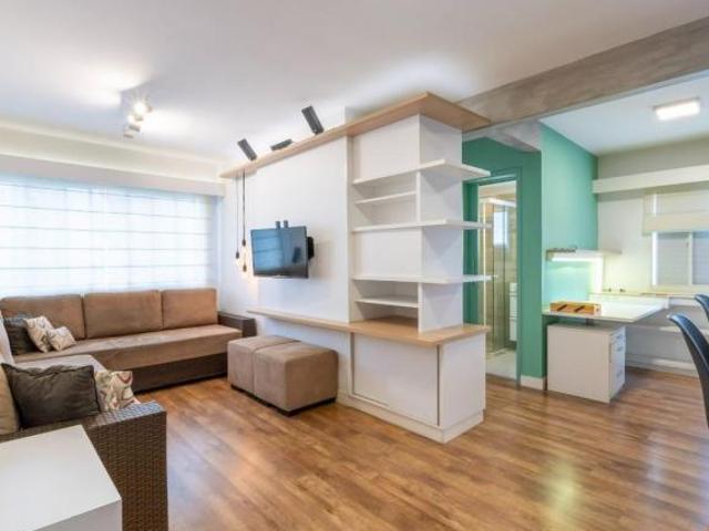 Apartamento tipo para venda com 1 quarto, 52m²