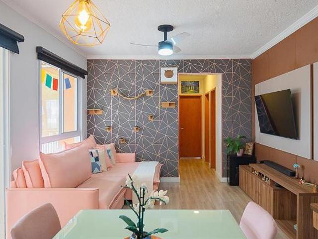 Apartamento tipo para venda em Chácara do Solar III com 3 quartos, sendo 1 suíte, 76m²