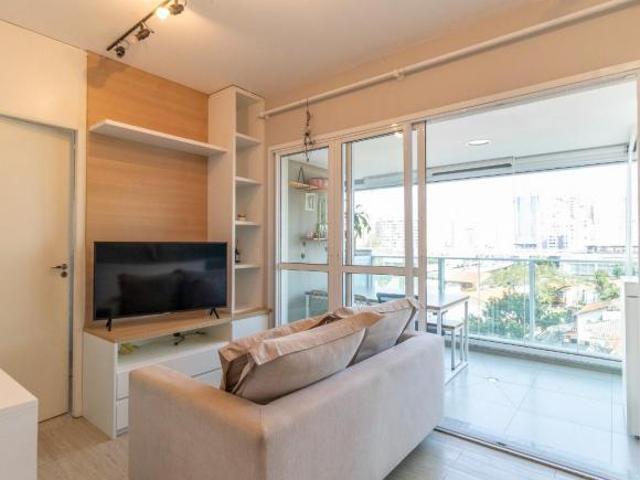 Apartamento tipo para venda em Cidade Monções com 1 quarto, sendo 1 suíte, 38m²