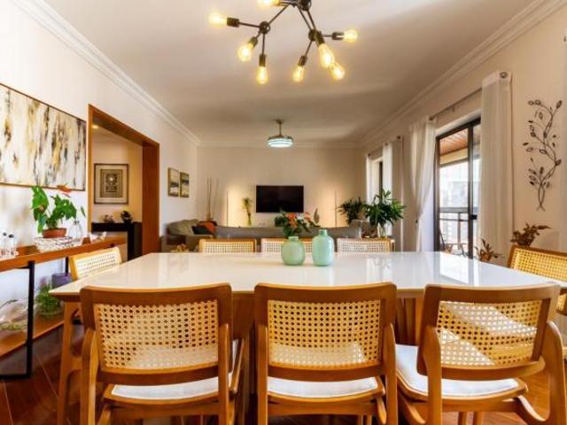 Apartamento tipo para venda em Higienópolis com 4 quartos, sendo 3 suítes, 186m²