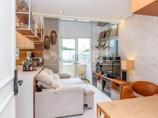 Apartamento tipo para venda em Itaim Bibi com 1 quarto, sendo 1 suíte, 47,3m² 1 vaga