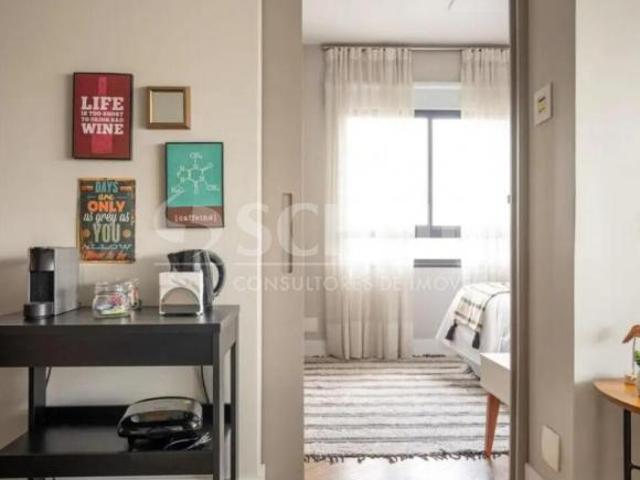 Apartamento tipo para venda em Vila Olímpia com 1 quarto, 44m² 1 vaga