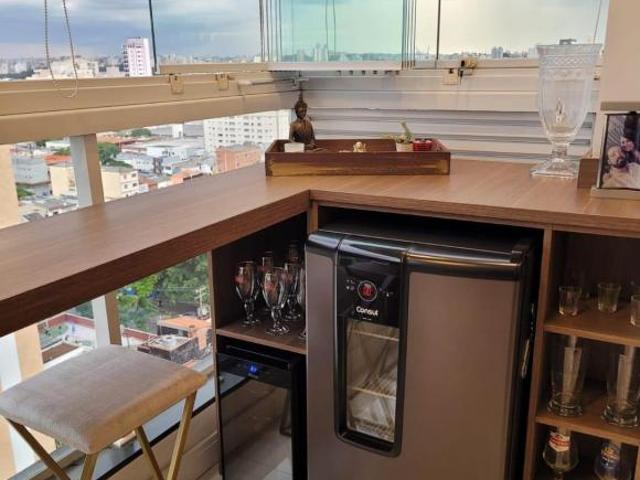 Apartamento todo mobiliado à venda,com 2 quartos 1 suíte,1 vaga,a 7 minutos do metror, Ipiranga, Sã