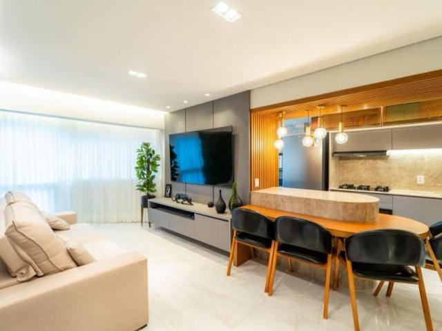 Apartamento Todo Mobiliado, Decoração Moderna, com Sistema de Automação!