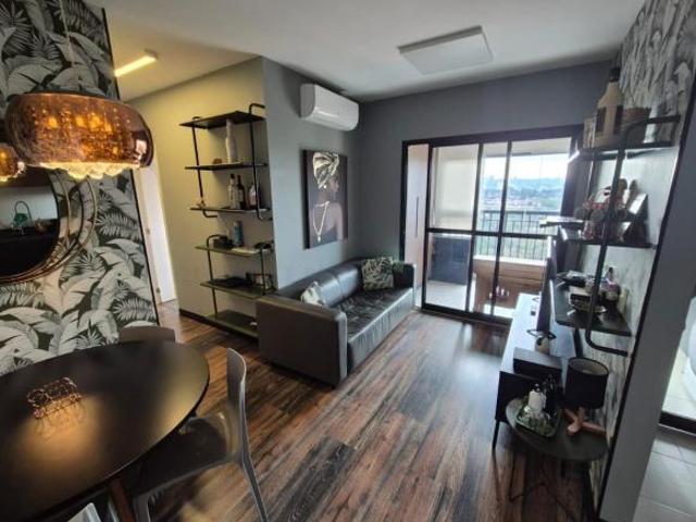 Apartamento todo mobiliado porteira fechada, lindíssimo, 62m², 2 dormitórios, 1 suíte, 1 vaga