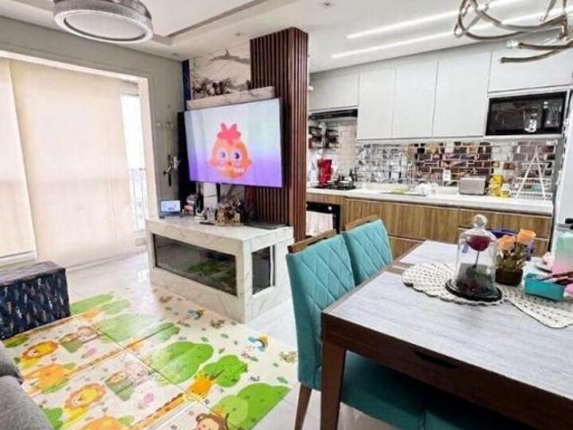 Apartamento Top Planejado, 43m², 2 quartos, 1 vaga, Lazer Completo
