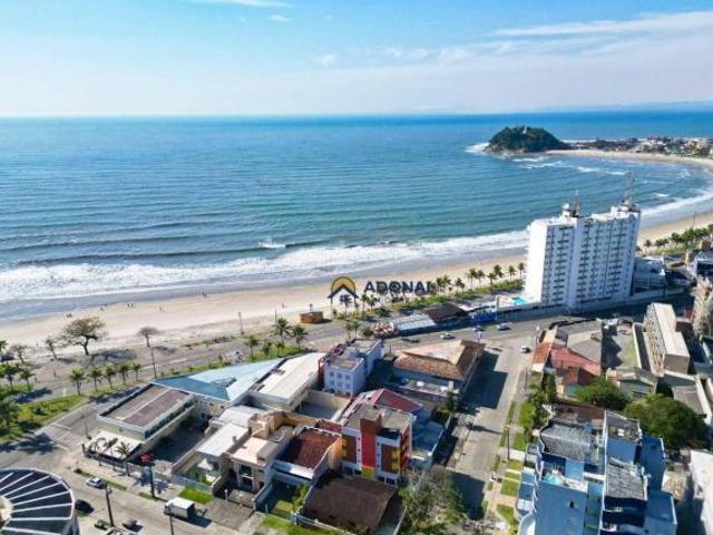 Apartamento TOTALMENTE MOBILIADO, a 1 QUADRA DO MAR, à venda, 50 m² por R$ 495.000 Centro Guarat