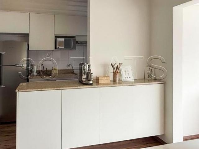 Apartamento totalmente mobiliado com 54m² no Itaim Bibi