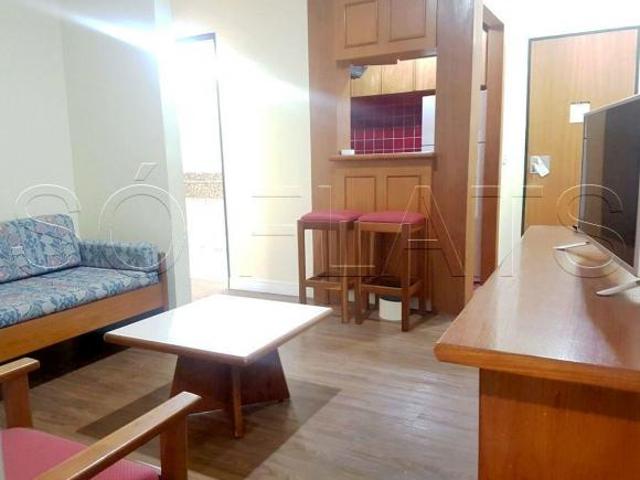 Apartamento totalmente mobiliado em Cerqueira Cesar