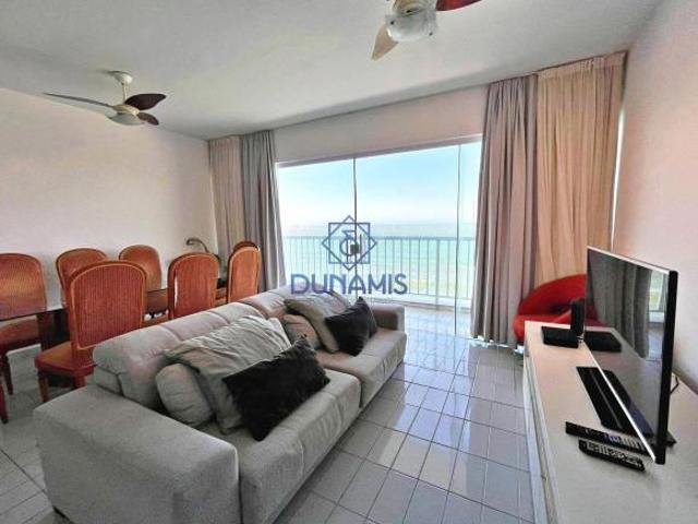 APARTAMENTO TOTALMENTE CONSERVADO COM VISTA TOTAL PARA O MAR MORRO DO MALUF