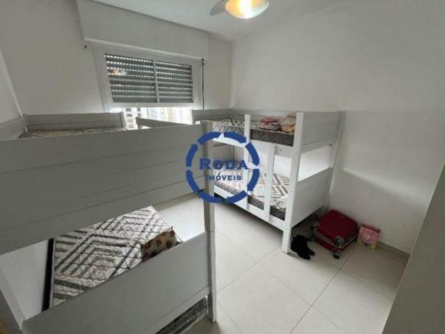 Apartamento Totalmente Reformado no Boqueirão – Santos/SP | Vista Lateral para o Mar