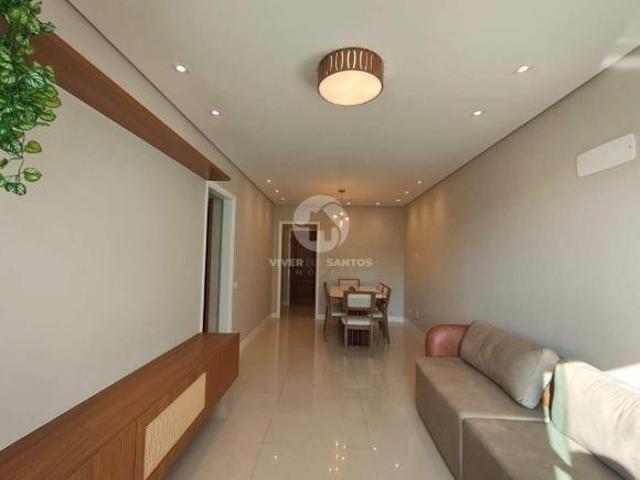 Apartamento Totalmente Reformado, Porteira Fechada e Pronto para Morar no Campo Grande Santos SP
