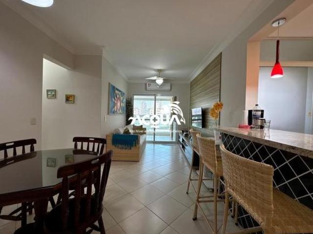 Apartamento três quartos lazer vista mar Guarujá